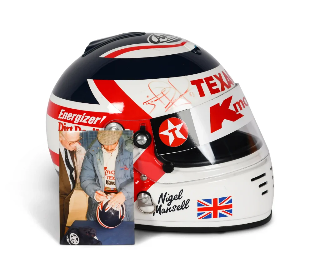 Nigel Mansell Selling Rare F1 Memorabilia, Including Personal Items ...