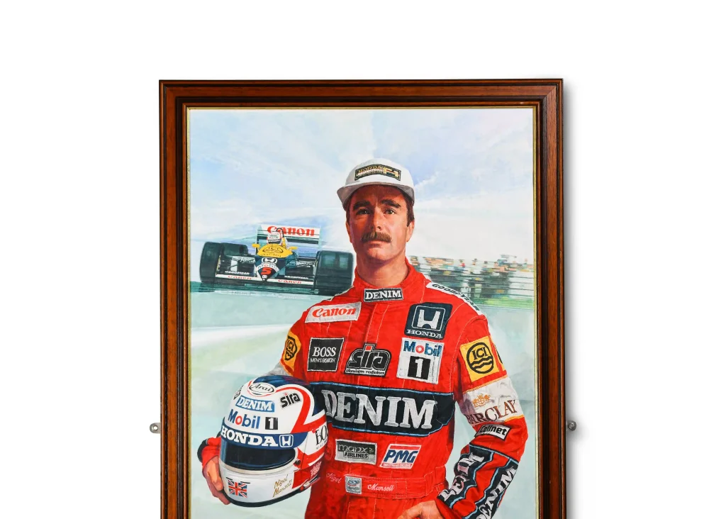 Nigel Mansell Selling Rare F1 Memorabilia, Including Personal Items ...