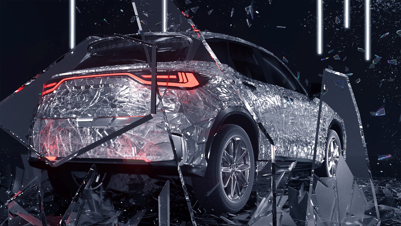 Stunning Lexus LBX with Cut Glass Body Wins Top Design Award at Lexus ...