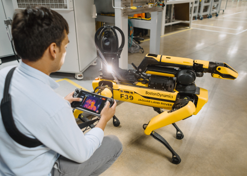 JLR Unveils ‘Rover,’ the AI-Powered Robotic Dog Enhancing Safety at ...