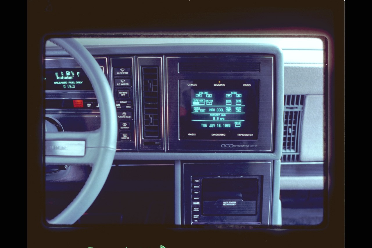 Retro Rides: The 1986 Buick Riviera and Its Pioneering Touch Screen ...