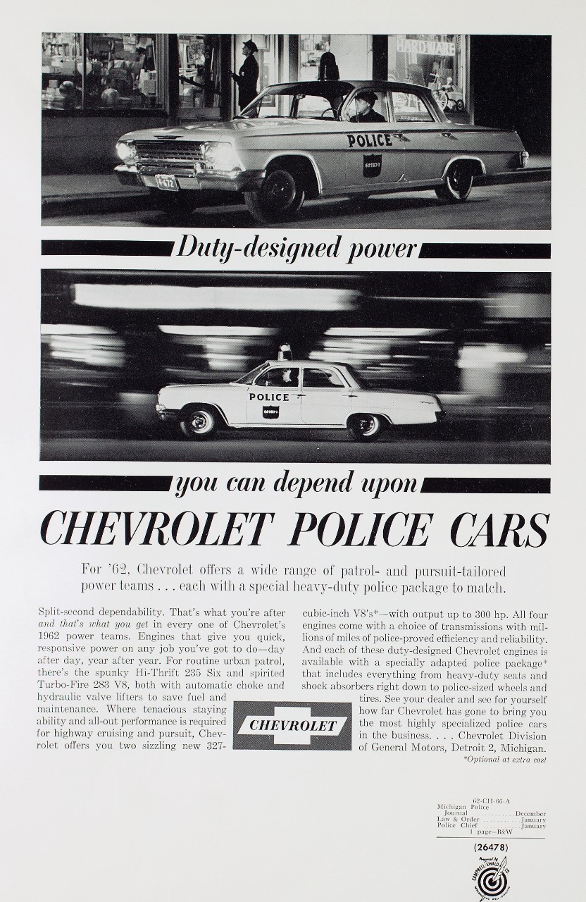 Chevrolet's 70-Year Legacy of Building Police Vehicles: A Look Back at ...