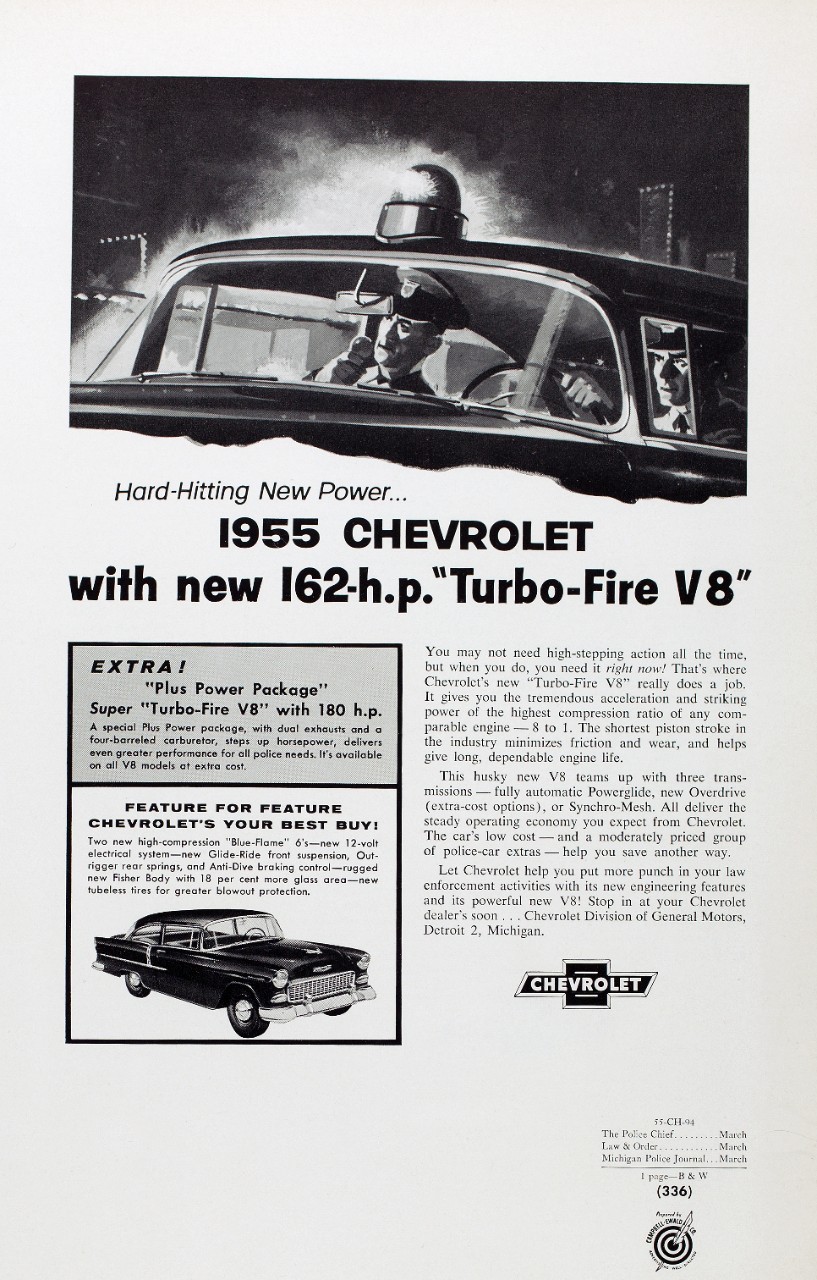 Chevrolet's 70-Year Legacy of Building Police Vehicles: A Look Back at ...