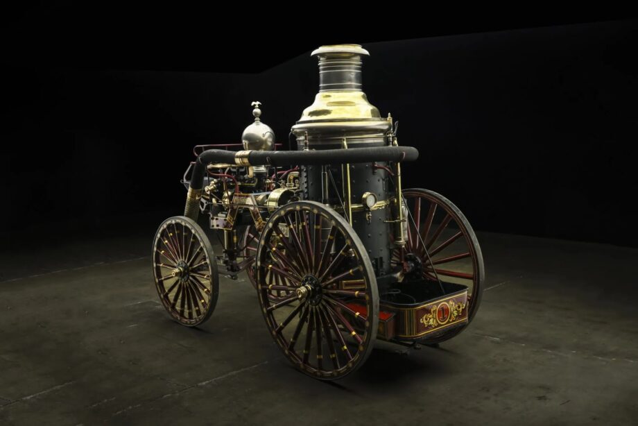 Vintage horse drawn fire engine from 1800s for sale | Luxury Auto News